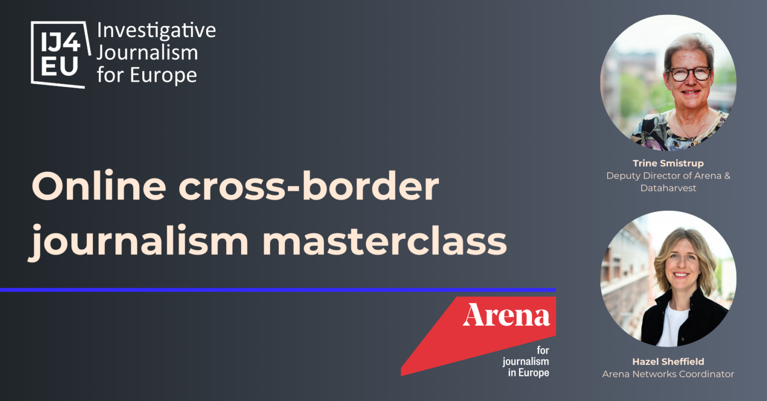 Registration open for IJ4EU cross-border journalism master class ...