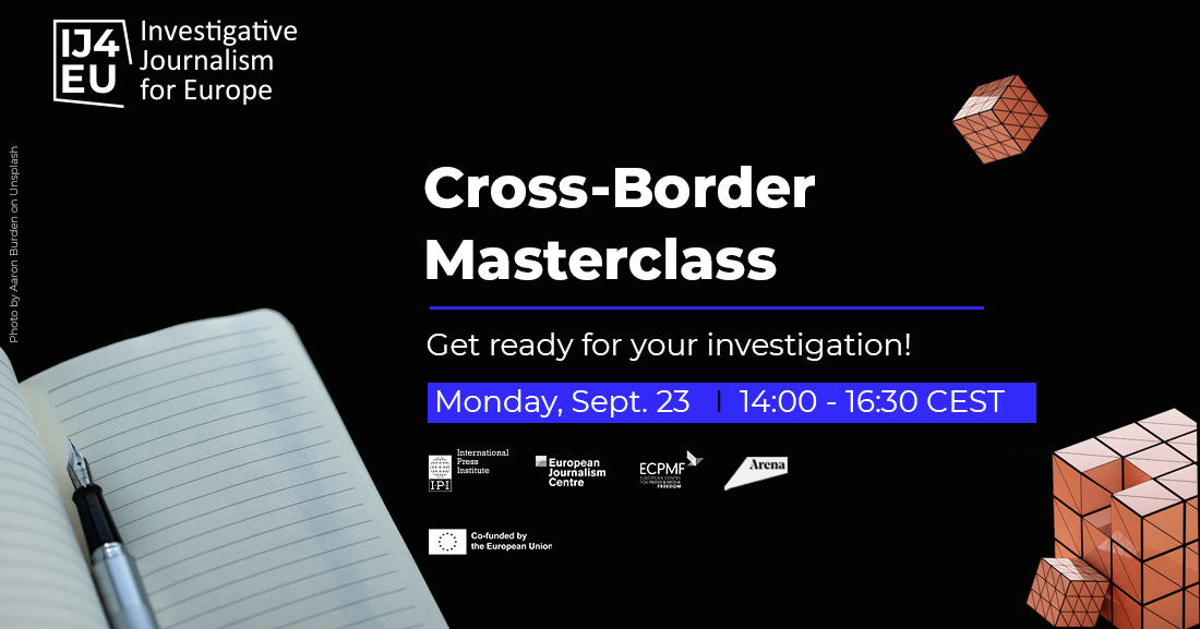 Apply Now: IJ4EU Grants for Cross-Border Investigative Journalism